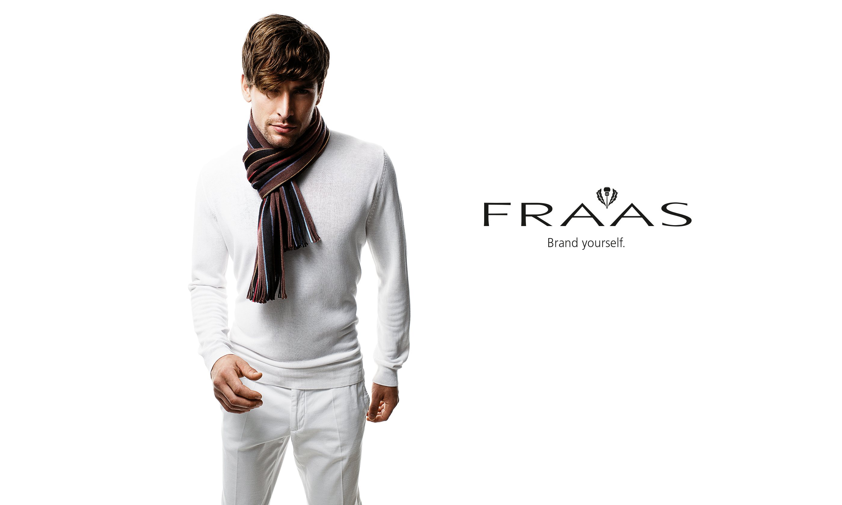 Fraas Logo FRAAS ECO Moire Scarf The Art Of Home